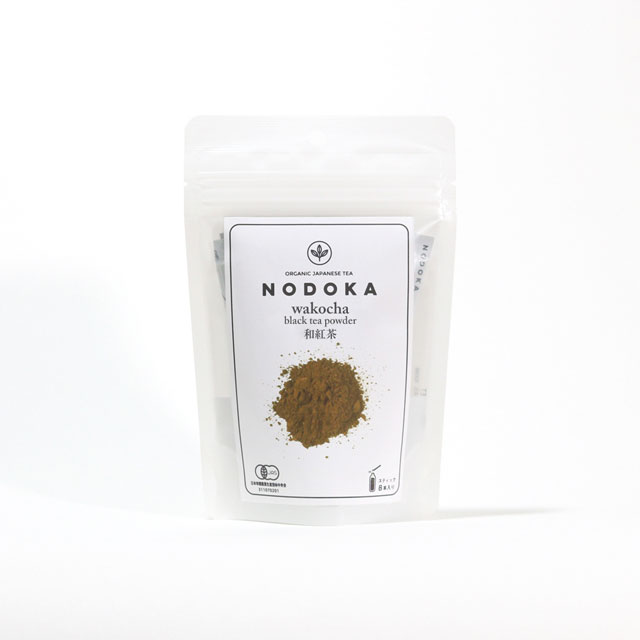 【WEB限定】THE NODOKA オーガニック日本茶パウダー 和紅茶パウダー(8本入り) スティックタイプ｜食品｜中川政七商店 公式サイト